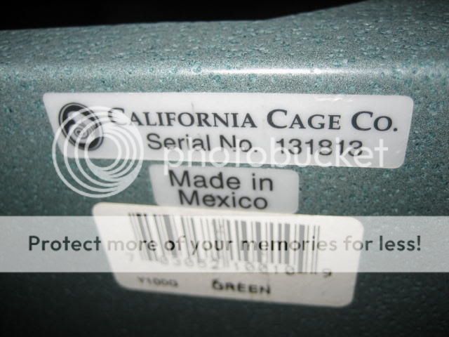 California cage safe or not? | Avian Avenue Parrot Forum
